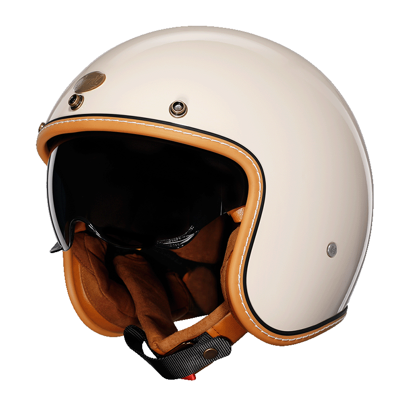 Open Face Helmet Retro Design ABS EPS Foam – jowsie.com