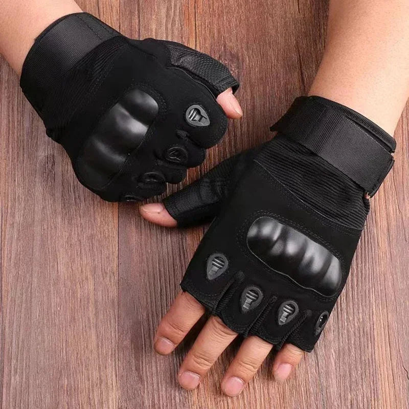 Men's Tactical Fingerless Gloves Hunting Gear – jowsie.com