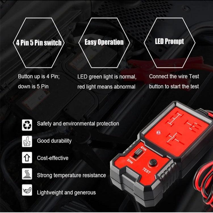 Relay Tester Circuit Tester Electrical Diagnostic Tool – jowsie.com